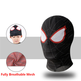 Kjøp Marvel - Black Spiderman Mask - Child. Billig levering